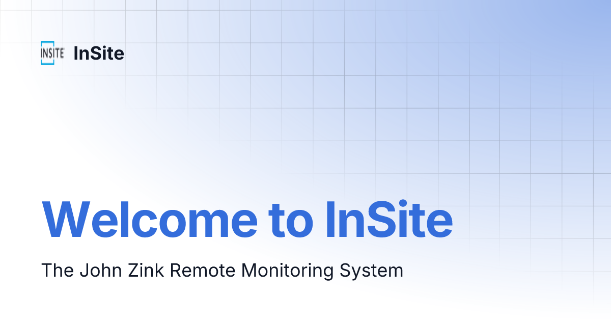 Welcome to InSite | InSite